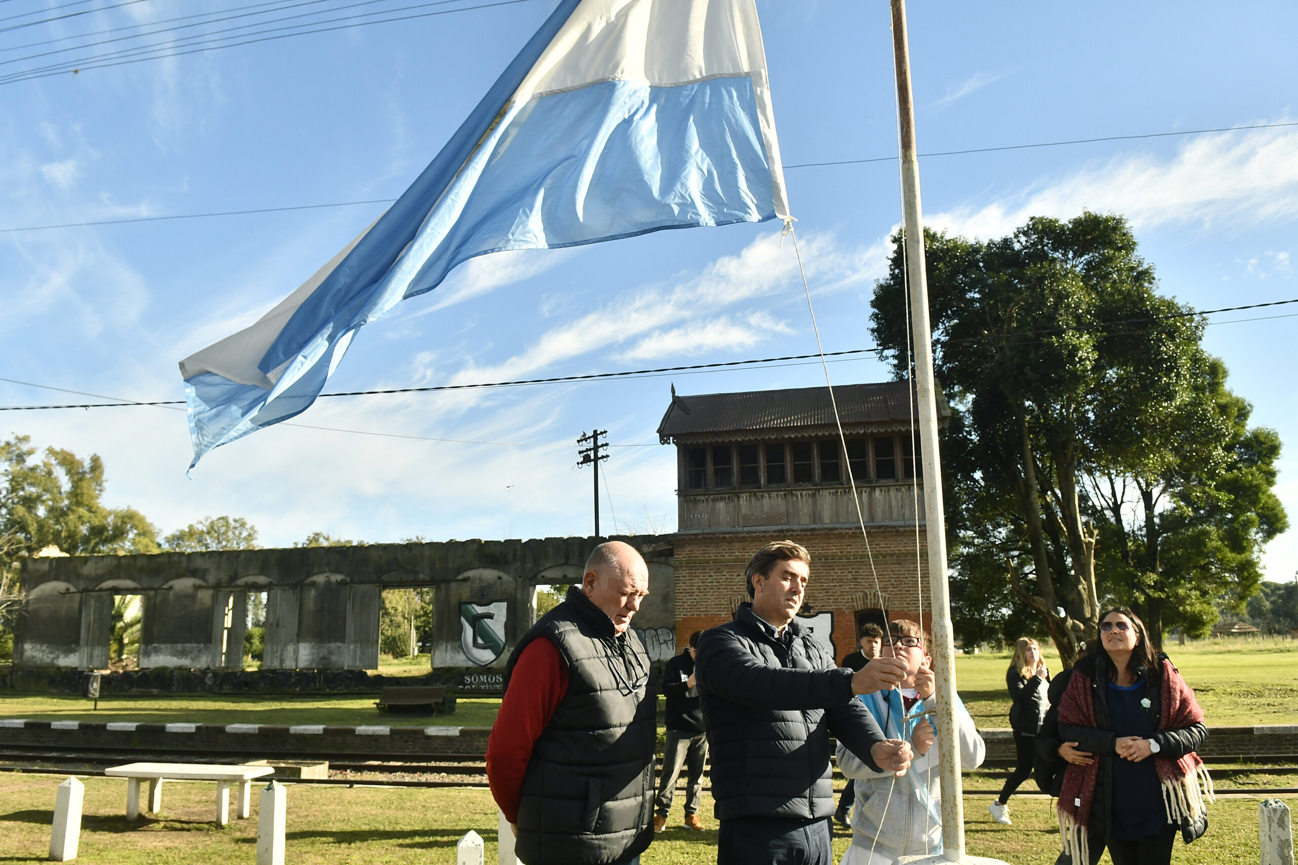 Cortínez celebró los 137 años de la llegada del tren con un emotivo ...